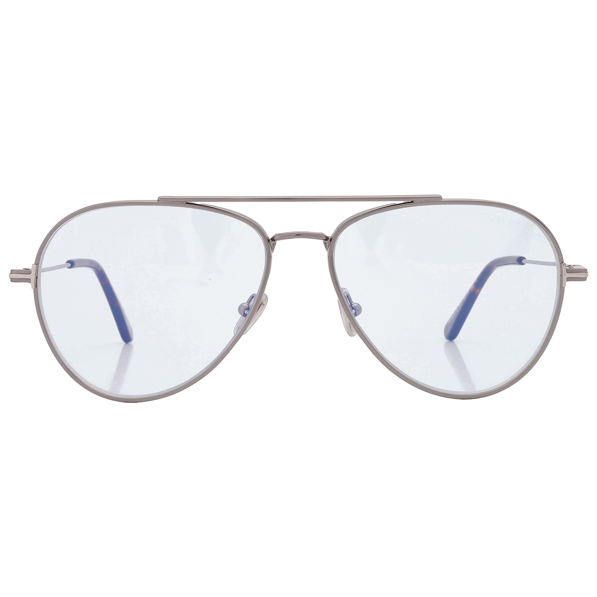 Tom Ford Blue Light Block Pilot Unisex Eyeglasses FT5800-B 008 56 ...