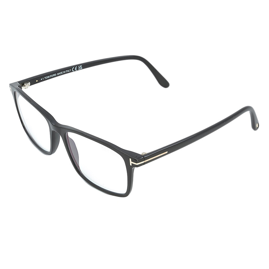 Tom Ford Blue Light Block Rectangular Men's Eyeglasses FT5584-B 001 54 ...