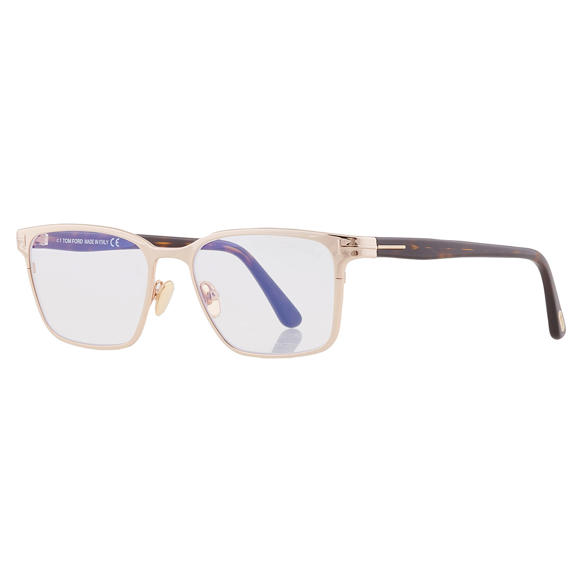 Tom Ford Blue Light Block Rectangular Men's Eyeglasses FT5733-B 028 53 ...