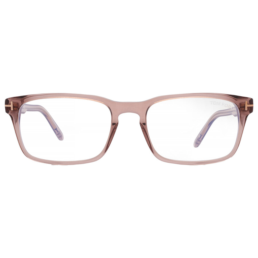 Tom Ford Blue Light Block Rectangular Men's Eyeglasses FT5938-B 057 54 ...
