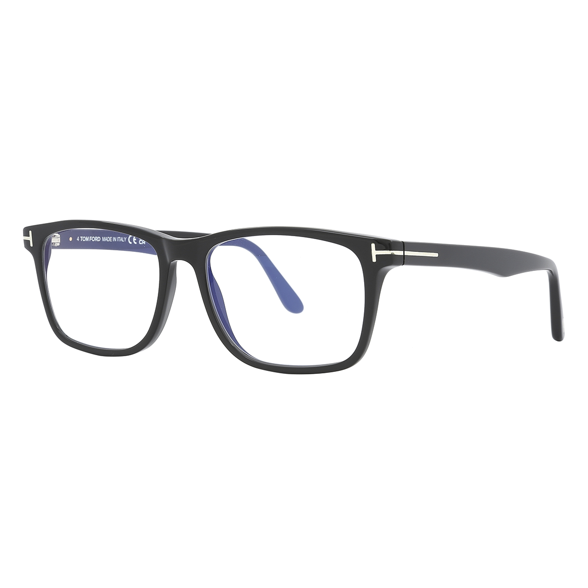 Tom Ford Blue Light Block Square Men's Eyeglasses FT5752-B 001 53 ...