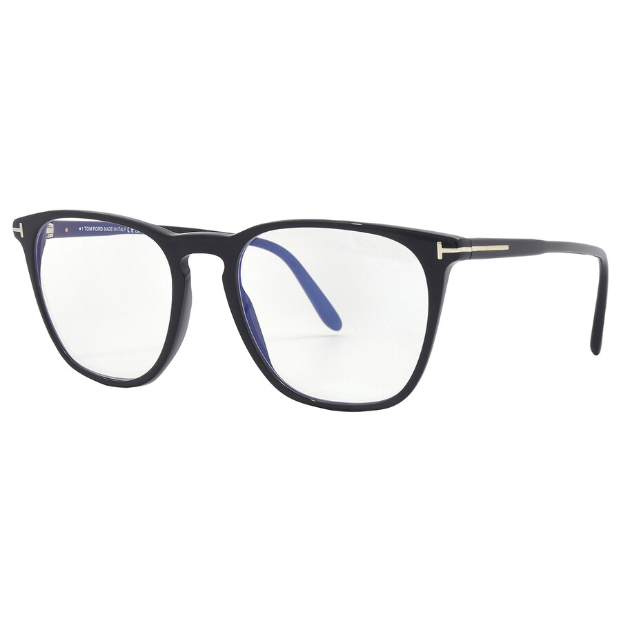 Tom Ford Blue Light Block Square Men's Eyeglasses FT5937-B 001 52 ...