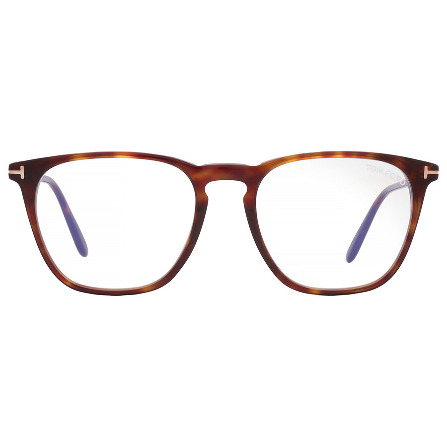 Tom Ford Blue Light Block Square Men's Eyeglasses FT5937-B 052 52 ...