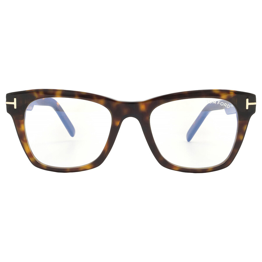 Tom Ford Blue Light Bock Square Men's Eyeglasses FT5886-B 052 52 ...