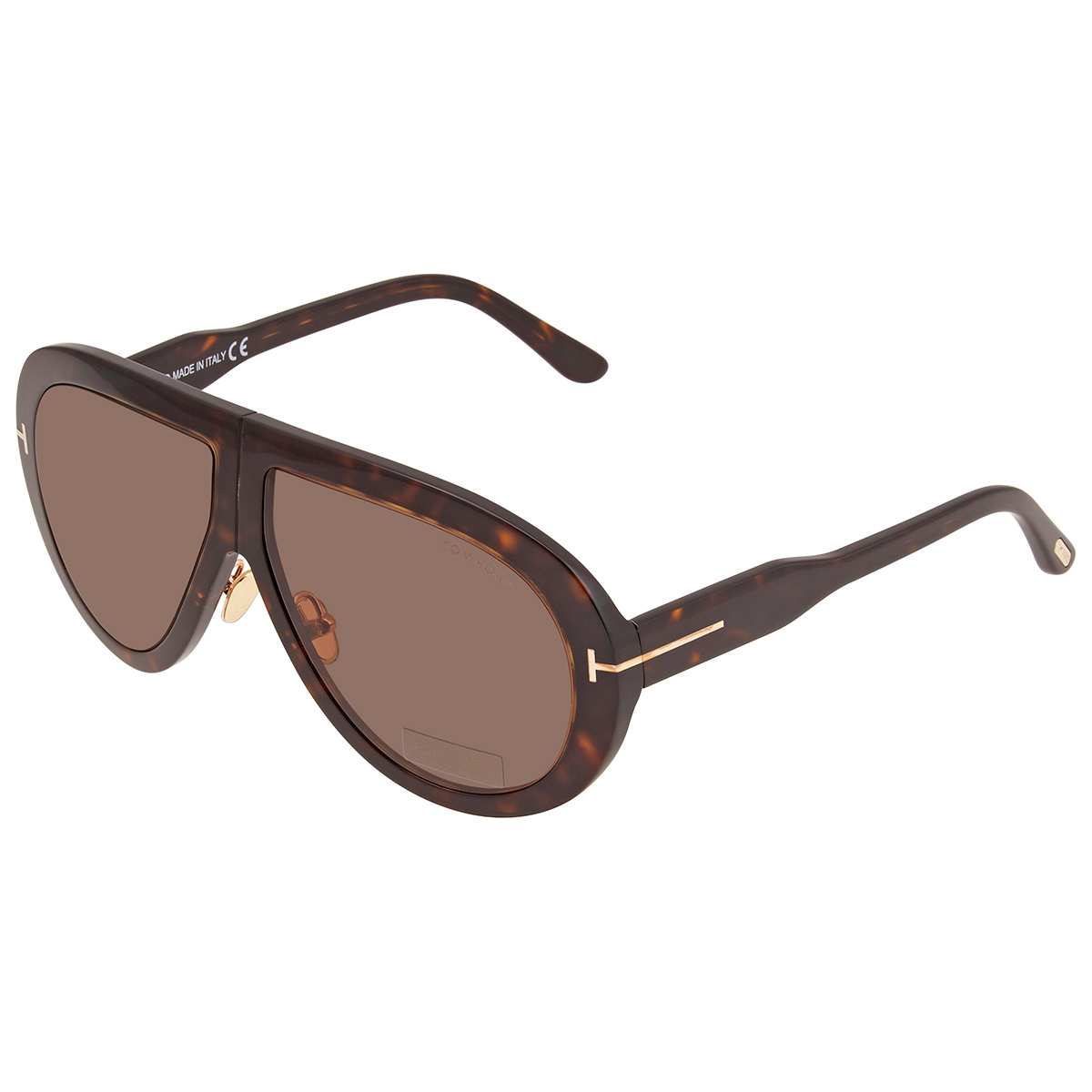 Tom Ford Troy Brown Pilot Unisex Sunglasses FT0836 52E 61 889214220905 ...