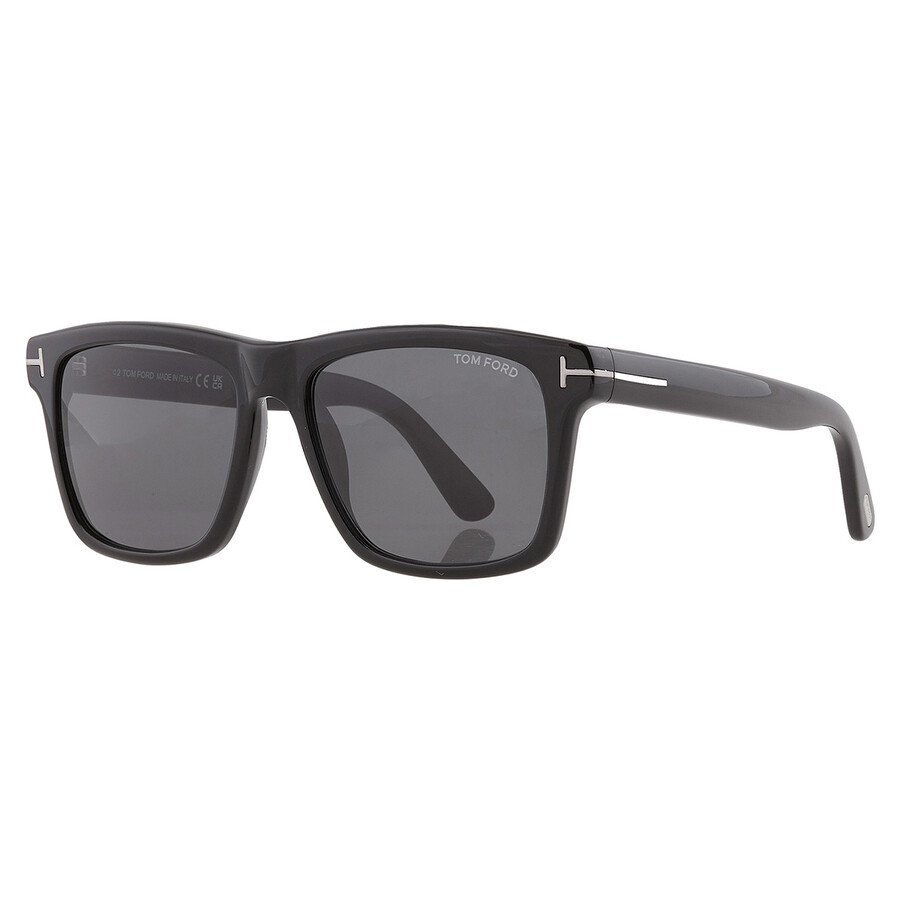Tom Ford Buckley Smoke Square Men's Sunglasses FT0906-N 01A 58 ...