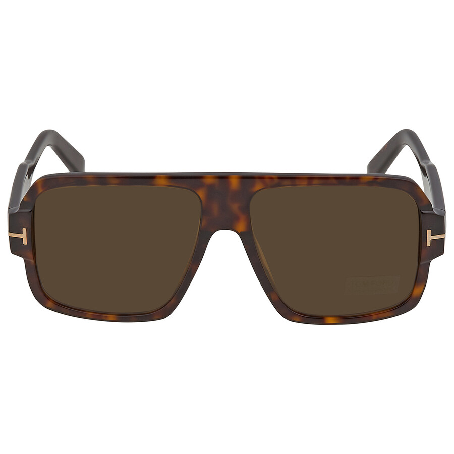 Tom Ford Camden Brown Navigator Men's Sunglasses TF933 52J 58 ...