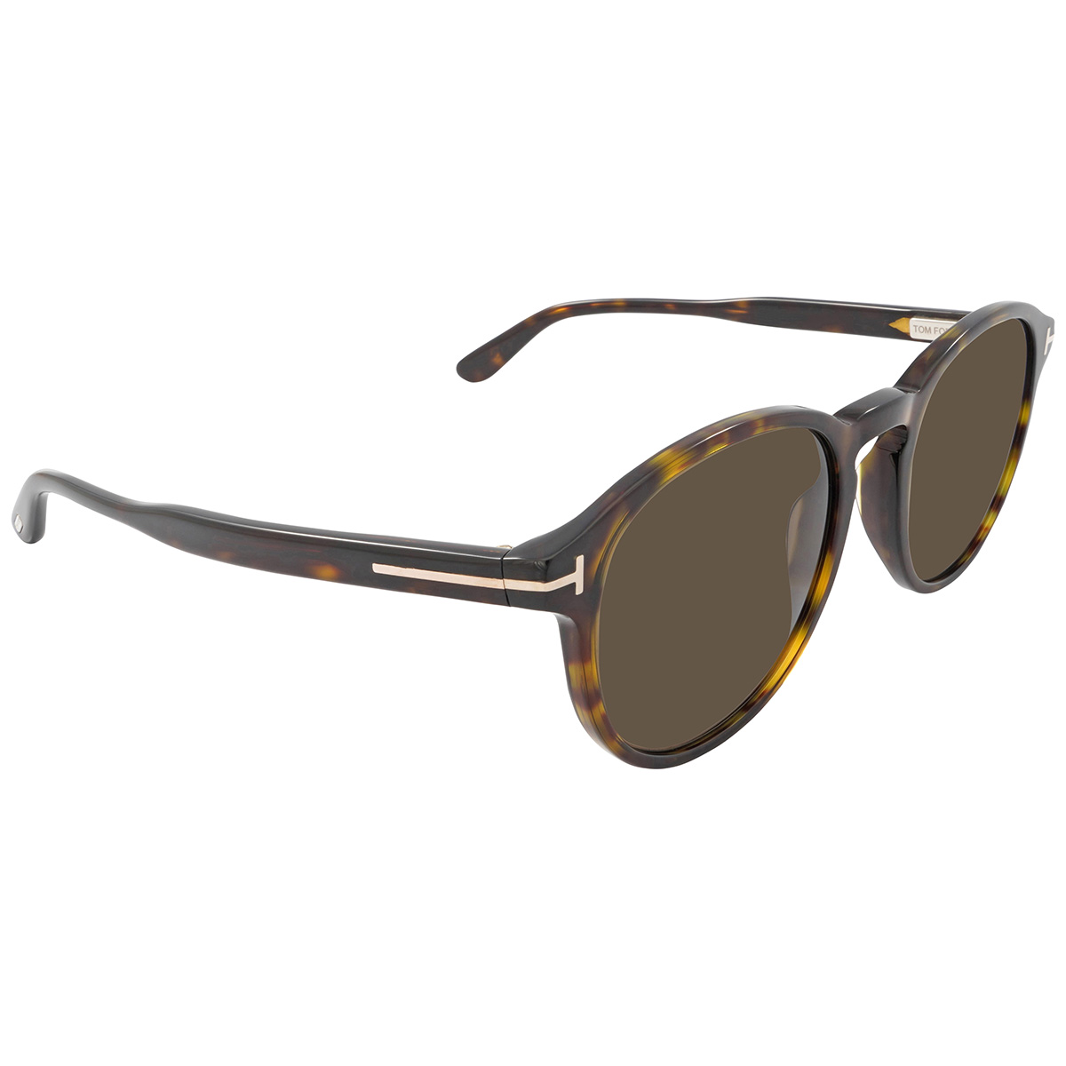 Tom Ford Dante Brown Round Men's Sunglasses FT0834 52M 52 889214218940 ...
