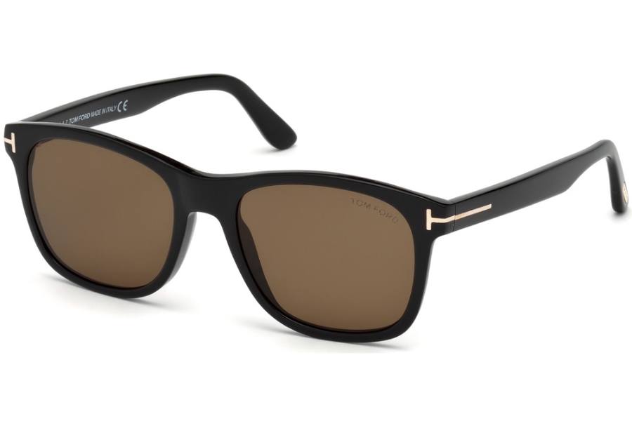 Tom Ford Eric Roviex Square Men's Sunglasses FT0595-F 01J 55 ...