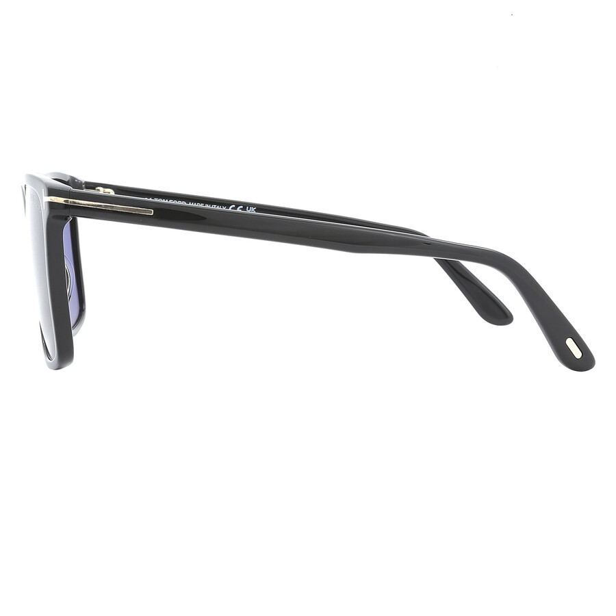 Tom Ford Fletcher Blue Browline Men's Sunglasses FT0832 01V 59 ...