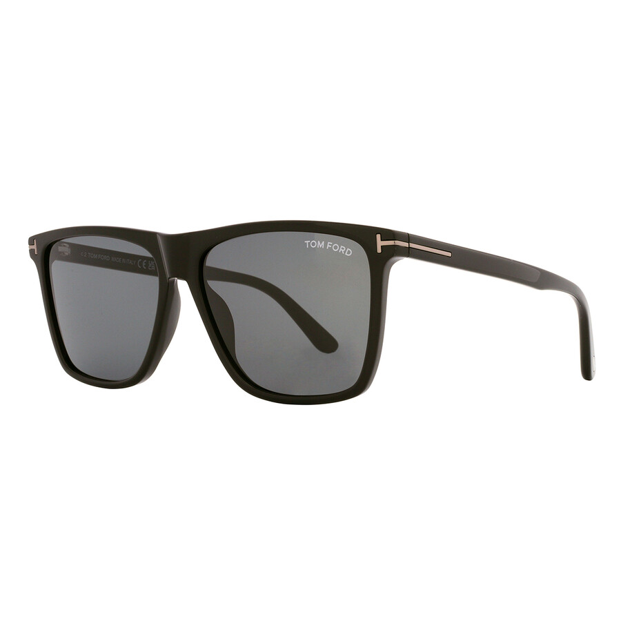 Tom Ford Fletcher Smoke Browline Men's Sunglasses FT0832-N 01A 59 ...