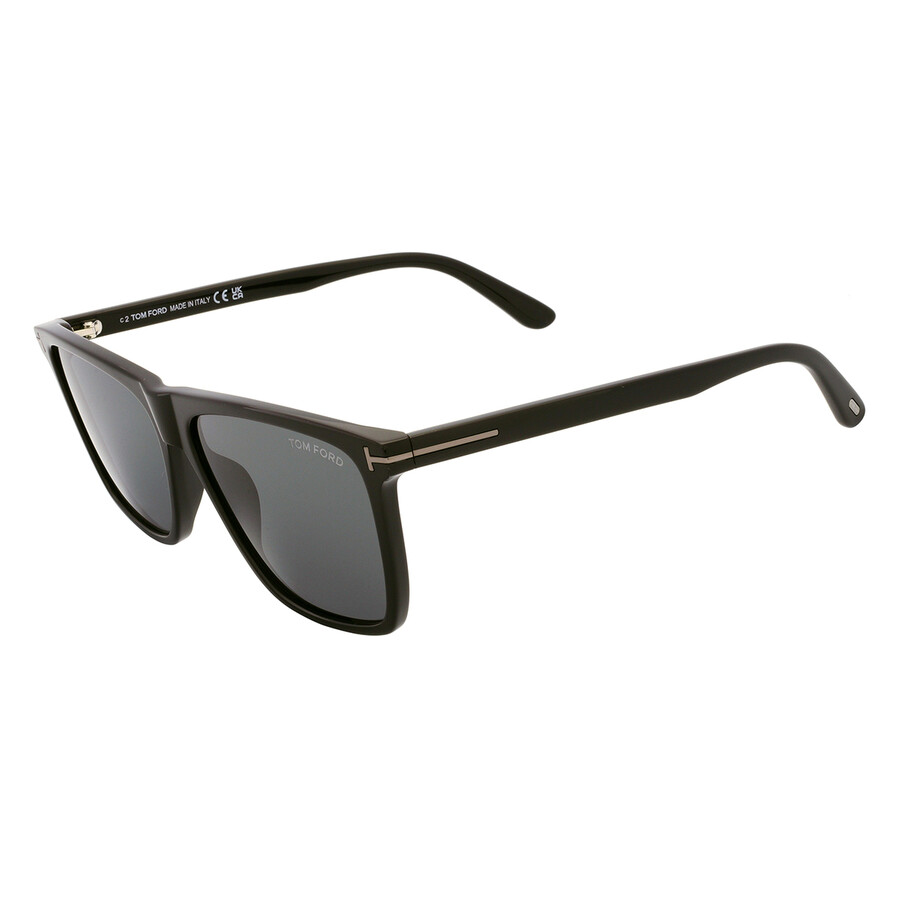 Tom Ford Fletcher Smoke Browline Men's Sunglasses FT0832-N 01A 59 ...