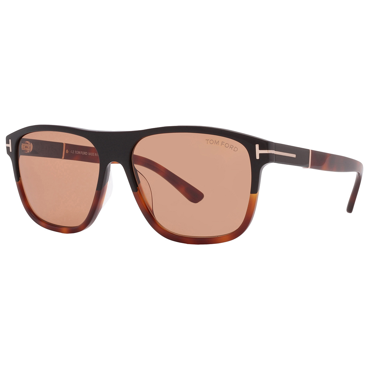 Tom Ford Frances Brown Square Men's Sunglasses FT1081 05E 58 ...