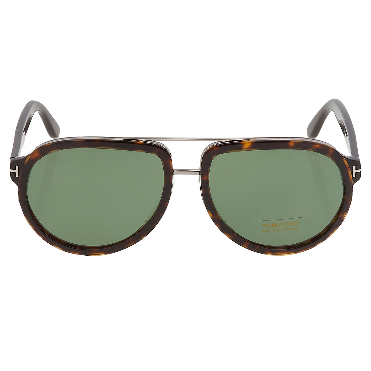 Tom Ford Geoffrey Green Pilot Men's Sunglasses FT0779 52N 58 ...