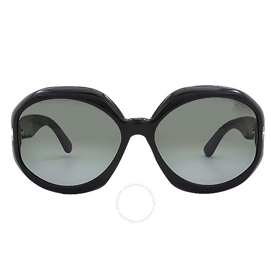 Tom Ford Georgia Smoke Gradient Geometric Ladies Sunglasses FT1011 01B 62 889214385307 ...