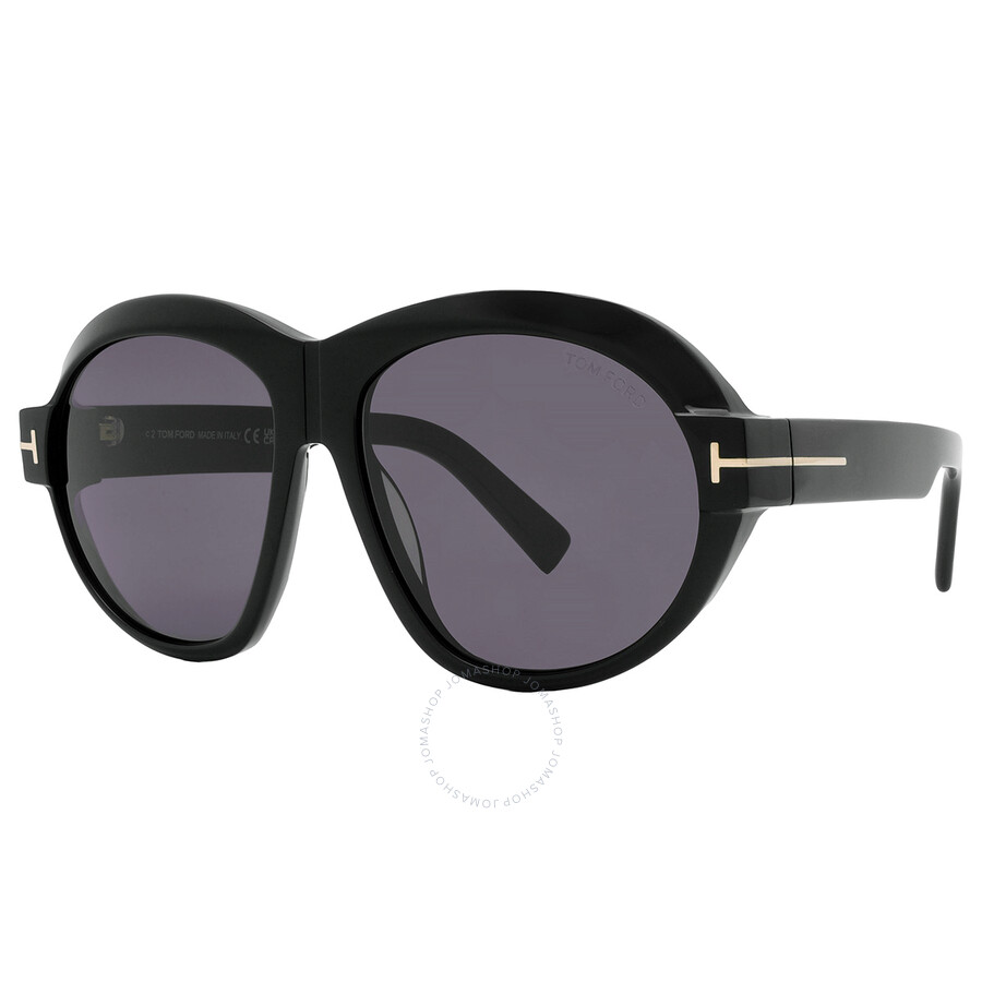 Tom Ford Inger Smoke Oval Ladies Sunglasses FT1113 01A 59 889214479877 ...