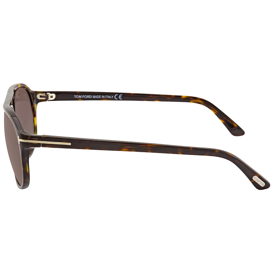 Tom Ford Jacob Gradient Smoke Geometric Men's Sunglasses FT0447F-52B ...