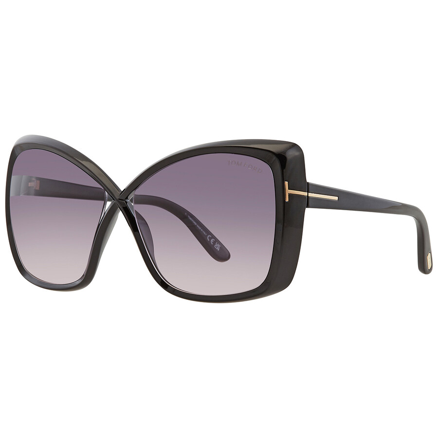 Tom Ford Jasmin Smoke Gradient Butterfly Ladies Sunglasses FT0943 01B 63 889214318596 ...
