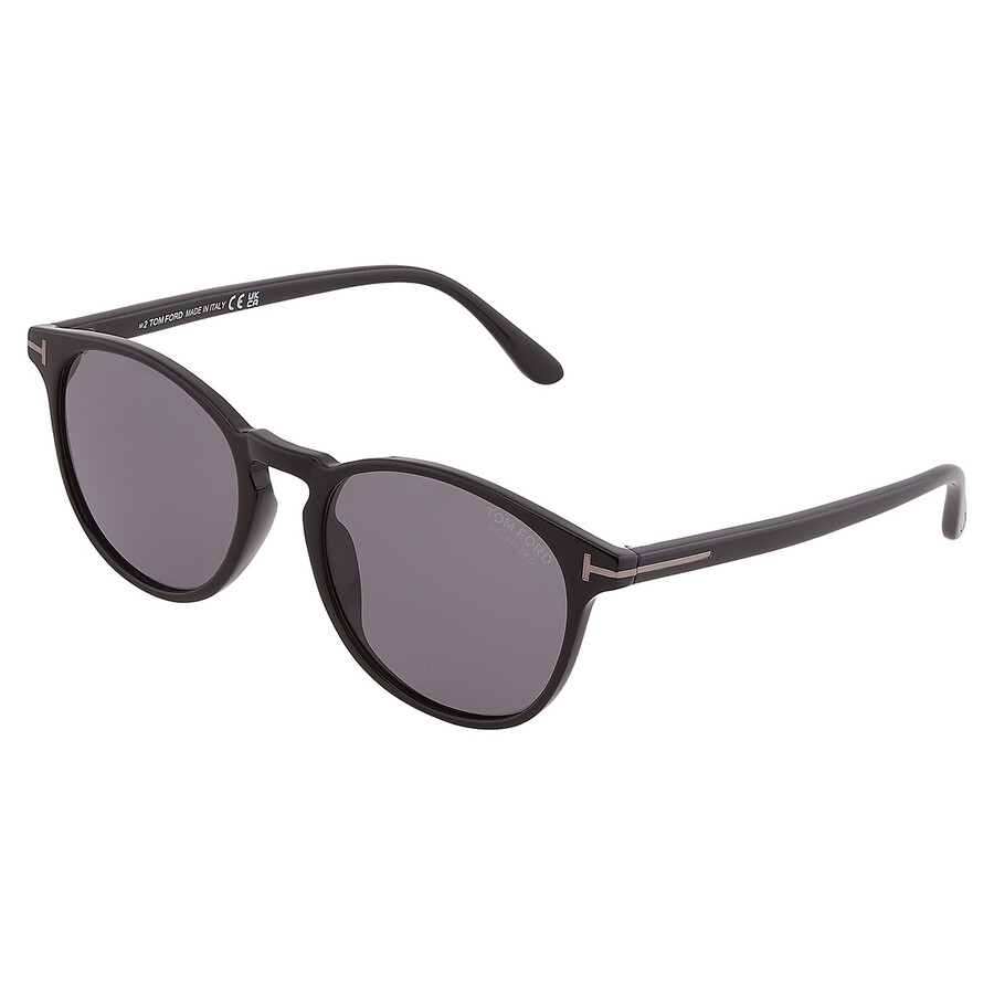 Tom Ford Lewis Polarized Smoke Oval Sunglasses FT1097-N 01D 53 ...