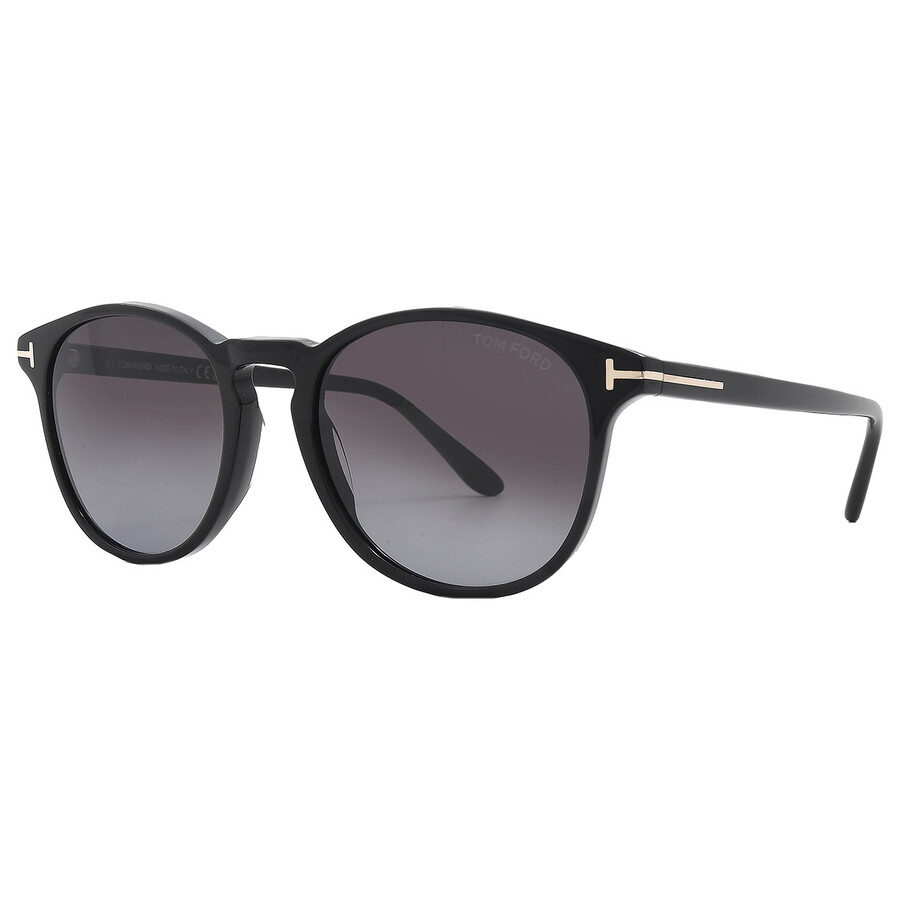 Tom Ford Lewis Smoke Gradient Oval Men's Sunglasses FT1097 01B 53 ...