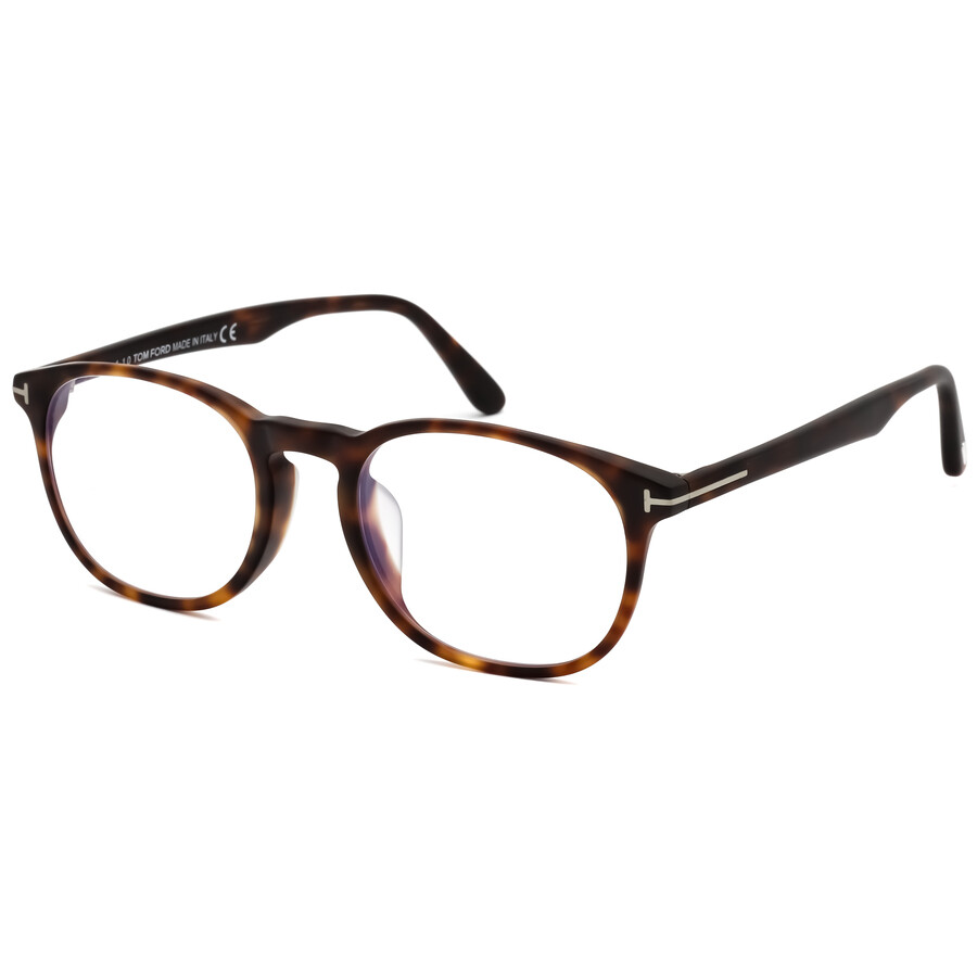 Tom Ford Men's Red Round Eyeglass Frames FT5680-F-B05452 889214164834 ...