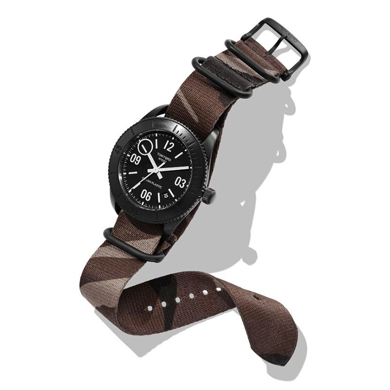 Tom Ford N.002 Automatic Black Dial Men's Watch TF0120276938 ...