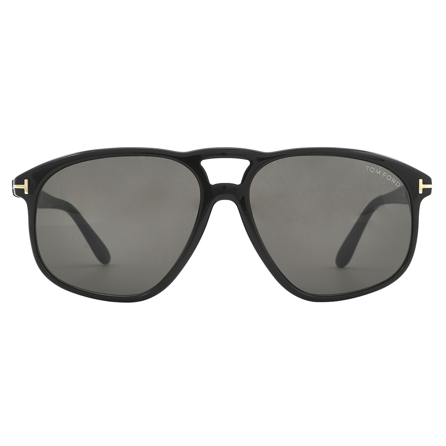 Tom Ford Pierre Smoke Navigator Men's Sunglasses FT1000 01A 58 ...