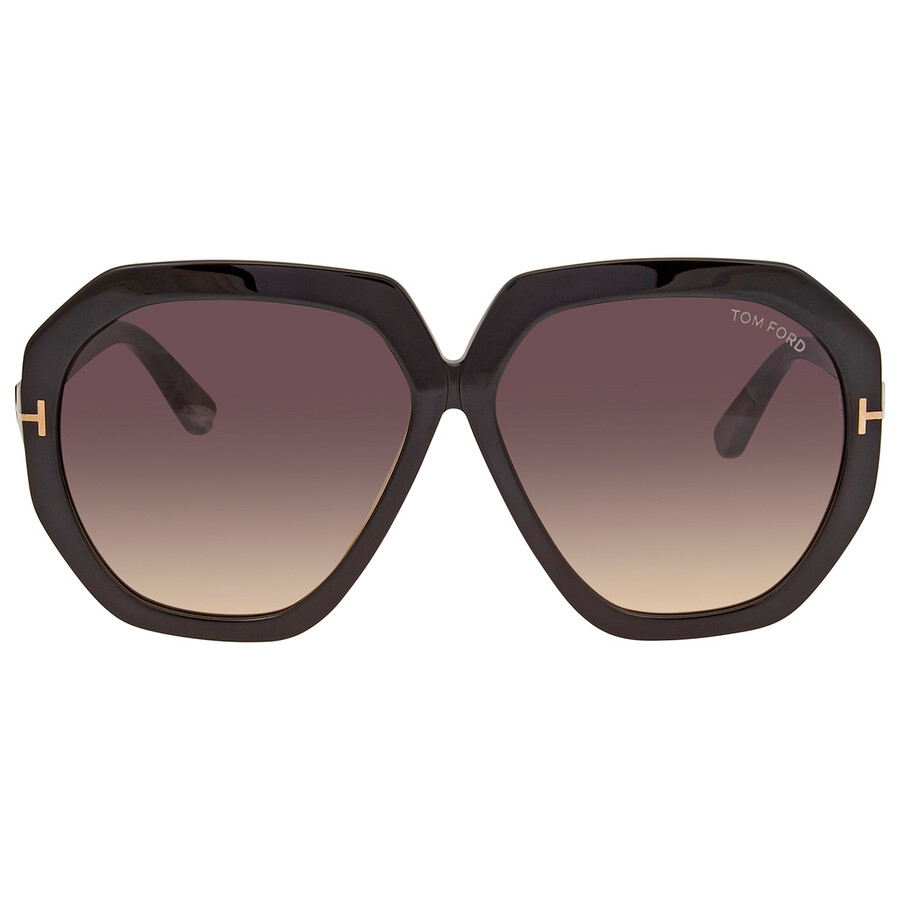 Tom Ford Pippa Brown Gradient Square Sunglasses FT0791 01B 60 ...
