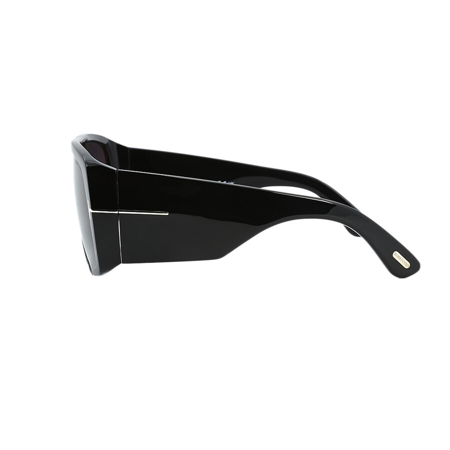 Tom Ford Raven Smoke Gradient Browline Unisex Sunglasses FT1036 01B 60 ...