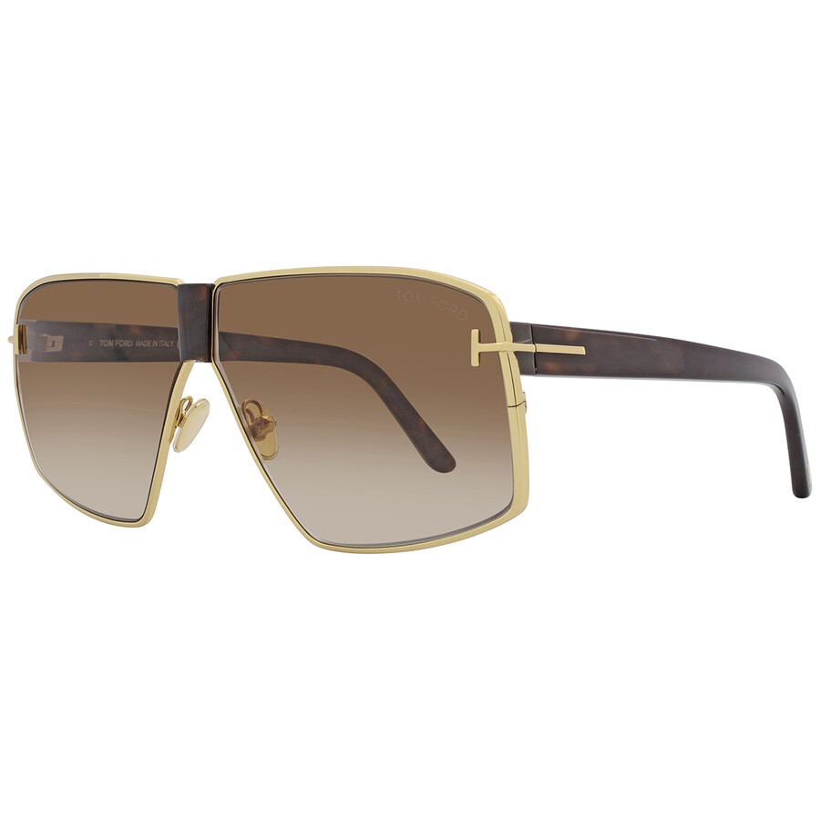 Tom Ford Reno Brown Gradient Navigator Unisex Sunglasses FT0911 30F 66 ...