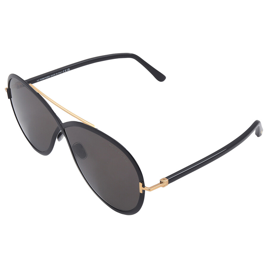 Tom Ford Rickie Smoke Butterfly Ladies Sunglasses FT1007 01A 65 ...