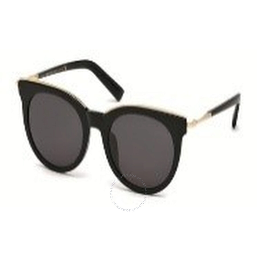Tom Ford Smoke Cat Eye Ladies Sunglasses Ft0484 D 01a 54 664689775293