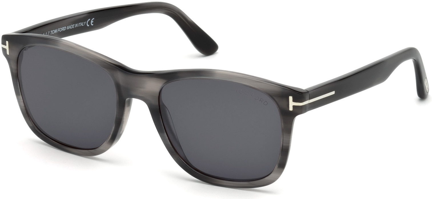 Tom Ford Eric Smoke Square Men's Sunglasses FT0595-F 20A 55 ...