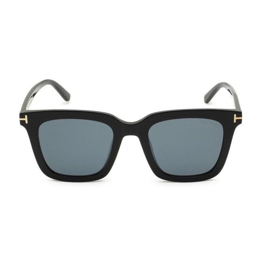 Tom Ford Smoke Square Unisex Sunglasses FT0970-K 01A 52 889214333872 ...