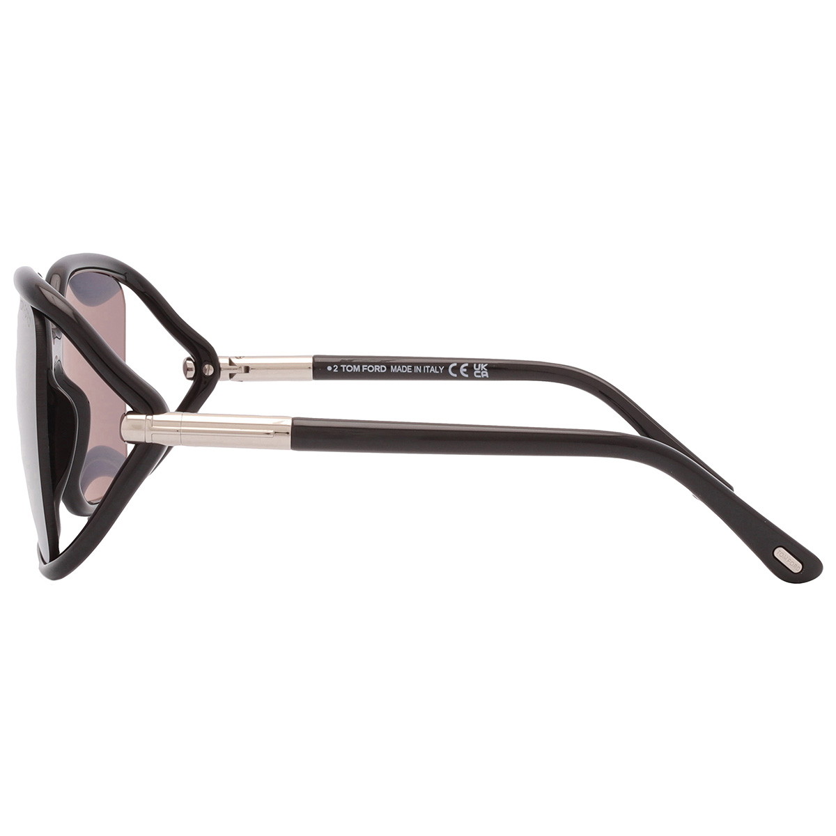 Tom Ford Solange Smoke Mirrir Butterfly Ladies Sunglasses FT1089 01C 60 ...