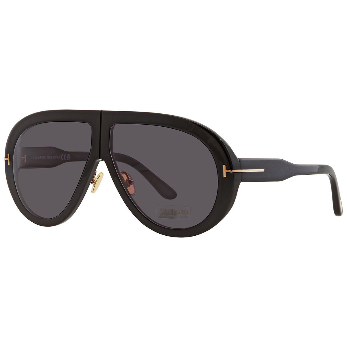 Tom Ford Troy Smoke Pilot Unisex Sunglasses FT0836 01A 61 889214219022 ...