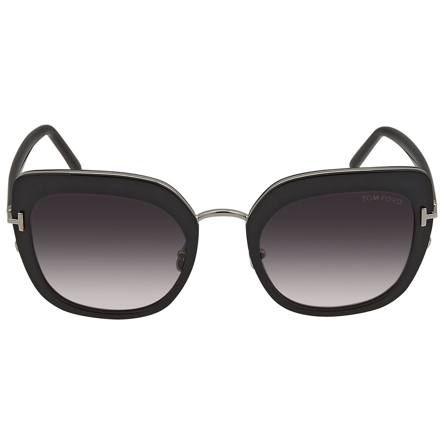 Tom Ford Virginia Gradient Smoke Butterfly Ladies Sunglasses FT0945 05B ...