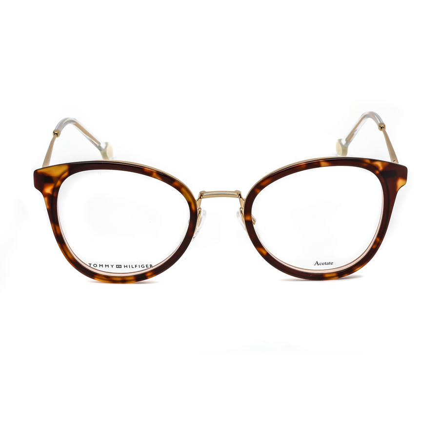 Tommy Hilfiger Ladies Pink Cat Eye Eyeglass Frames TH18370HT80052 ...