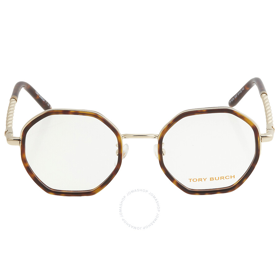 Tory Burch Demo Geometric Ladies Eyeglasses Ty1075 3337 51 725125389716