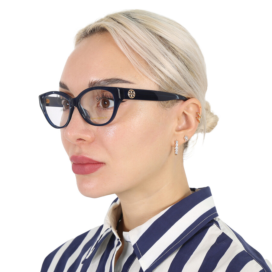 Tory Burch Demo Oval Ladies Eyeglasses TY2123U 1890 53 725125381260 ...