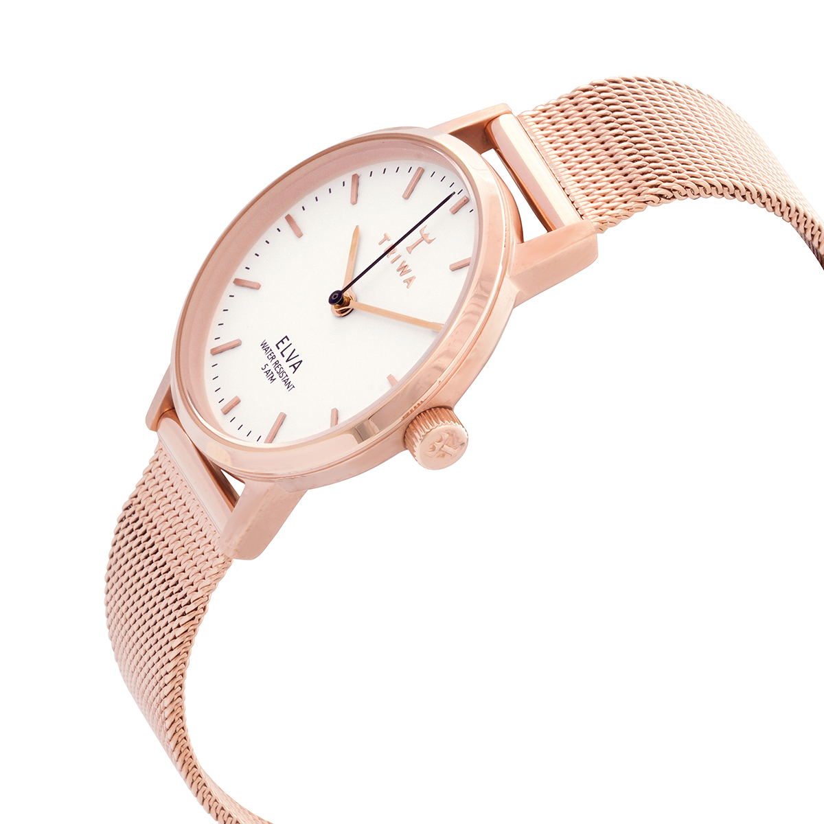 Triwa Elva Quartz White Dial Ladies Watch ELST104EM021414 7350006929243 ...