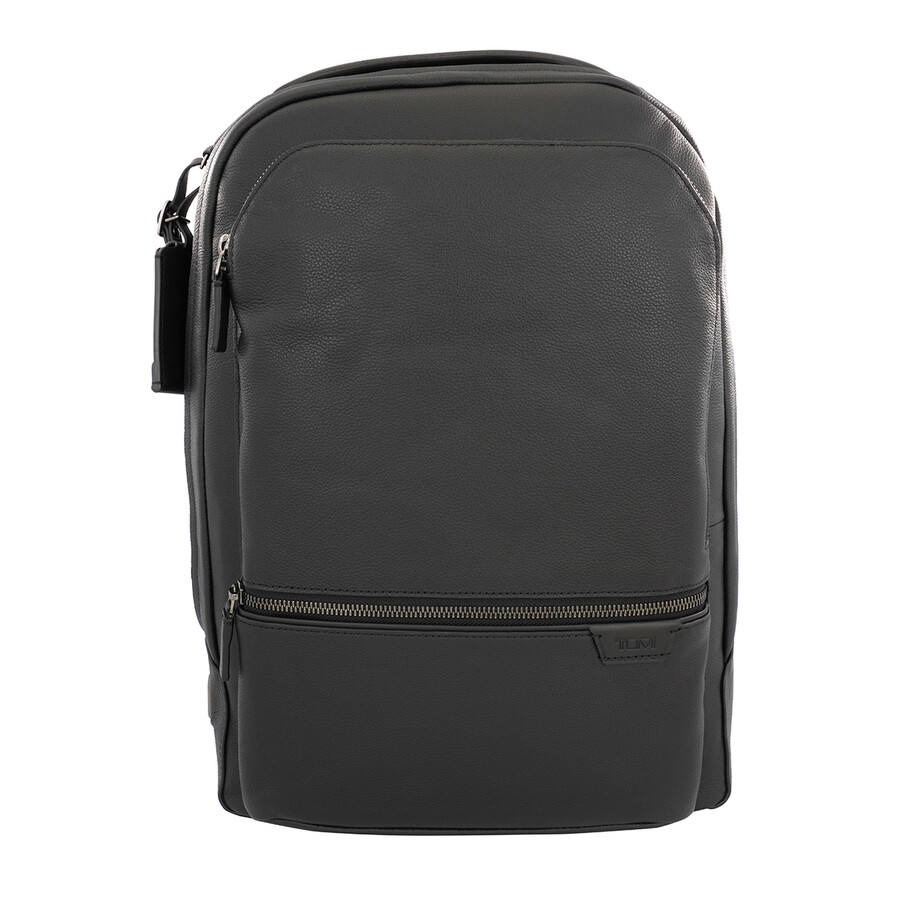 Tumi Harrison Bradner Backpack Leather - Black 6302011DP 0742315602646 ...