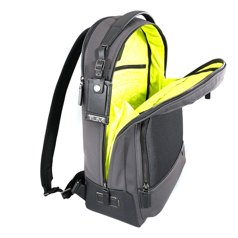 Tumi Men's Warren Nylon Backpack In Iron 06602023RIRN 0742315603261 ...