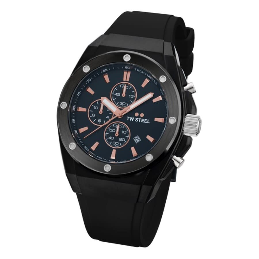 Tw Steel CEO TECH Chronograph Quartz Black Dial Men's Watch CE4102 - TW Steel, Ceo Tech - Jomashop
