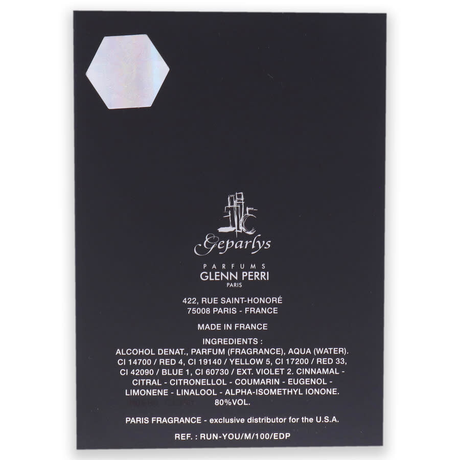 Glenn Perri Unpredictable You by Glenn Perri for Men - 3.4 oz EDP Spray ...