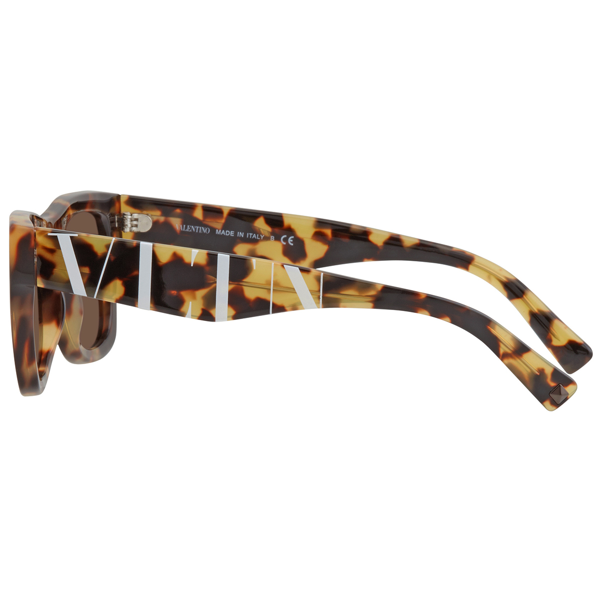 Valentino Garavani Brown Square Men's Sunglasses VA4045 503673 50 ...