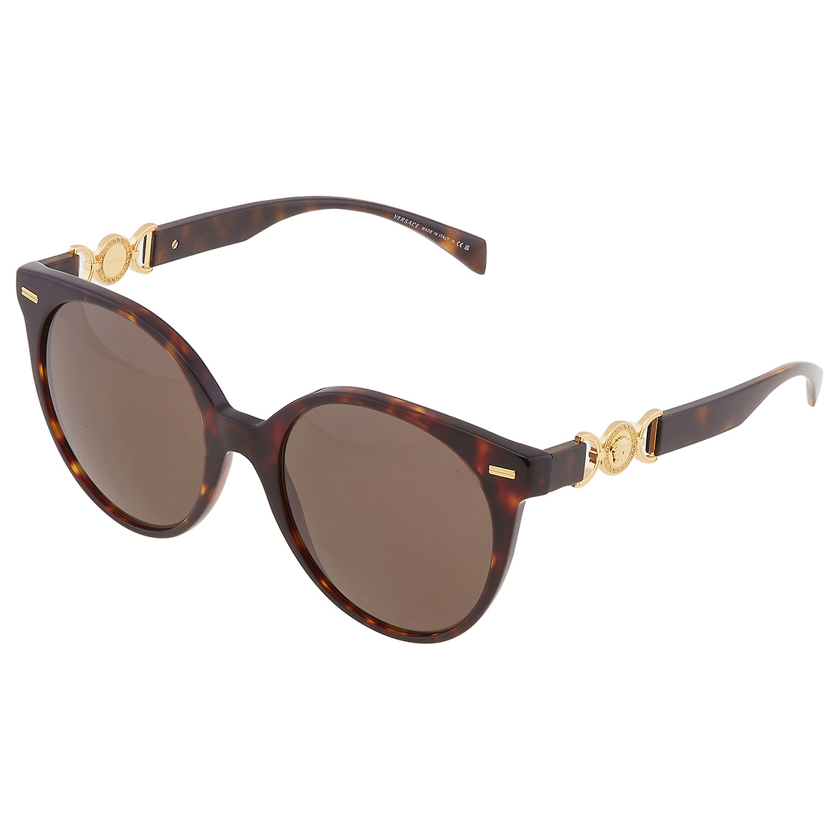 Versace Brown Oval Ladies Sunglasses VE4442 108/3 55 8056597835381 ...