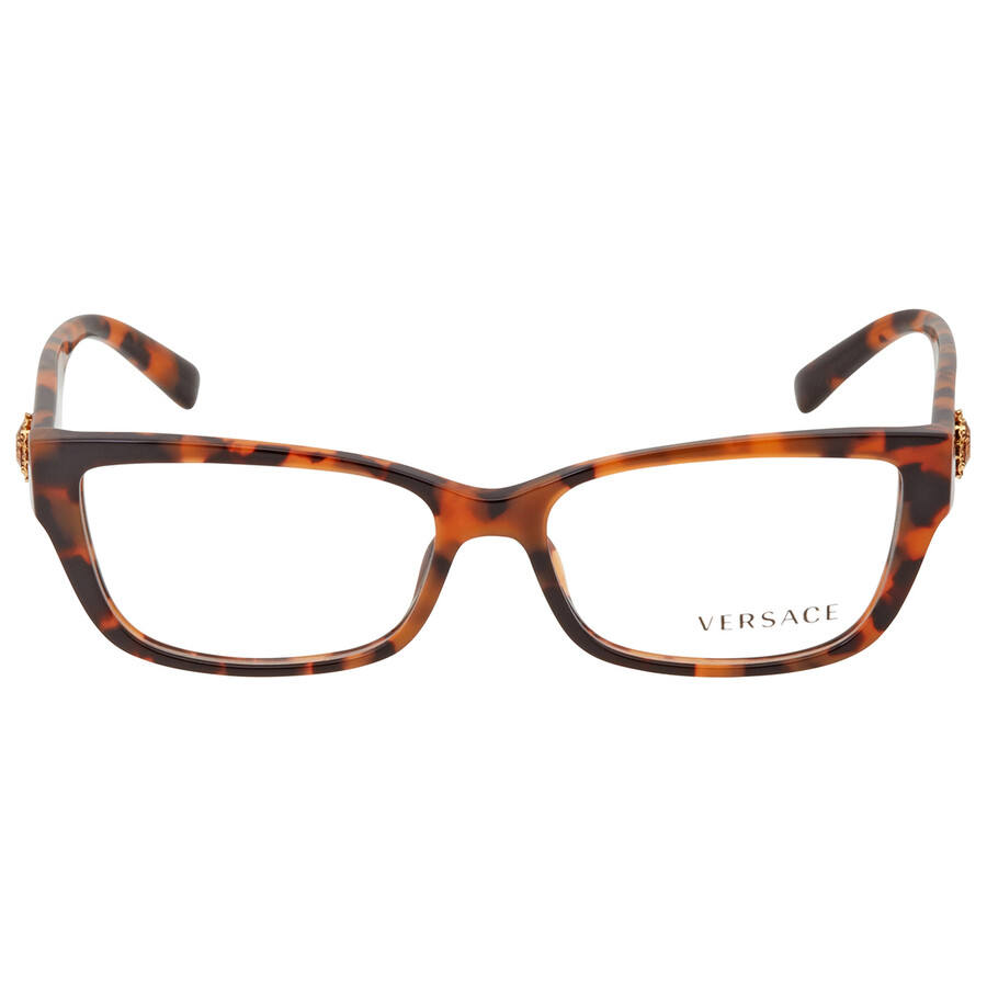 Versace Clear Demo Rectangular Ladies Eyeglasses VE3284B 944 54 8056597159845 - Eyeglasses ...