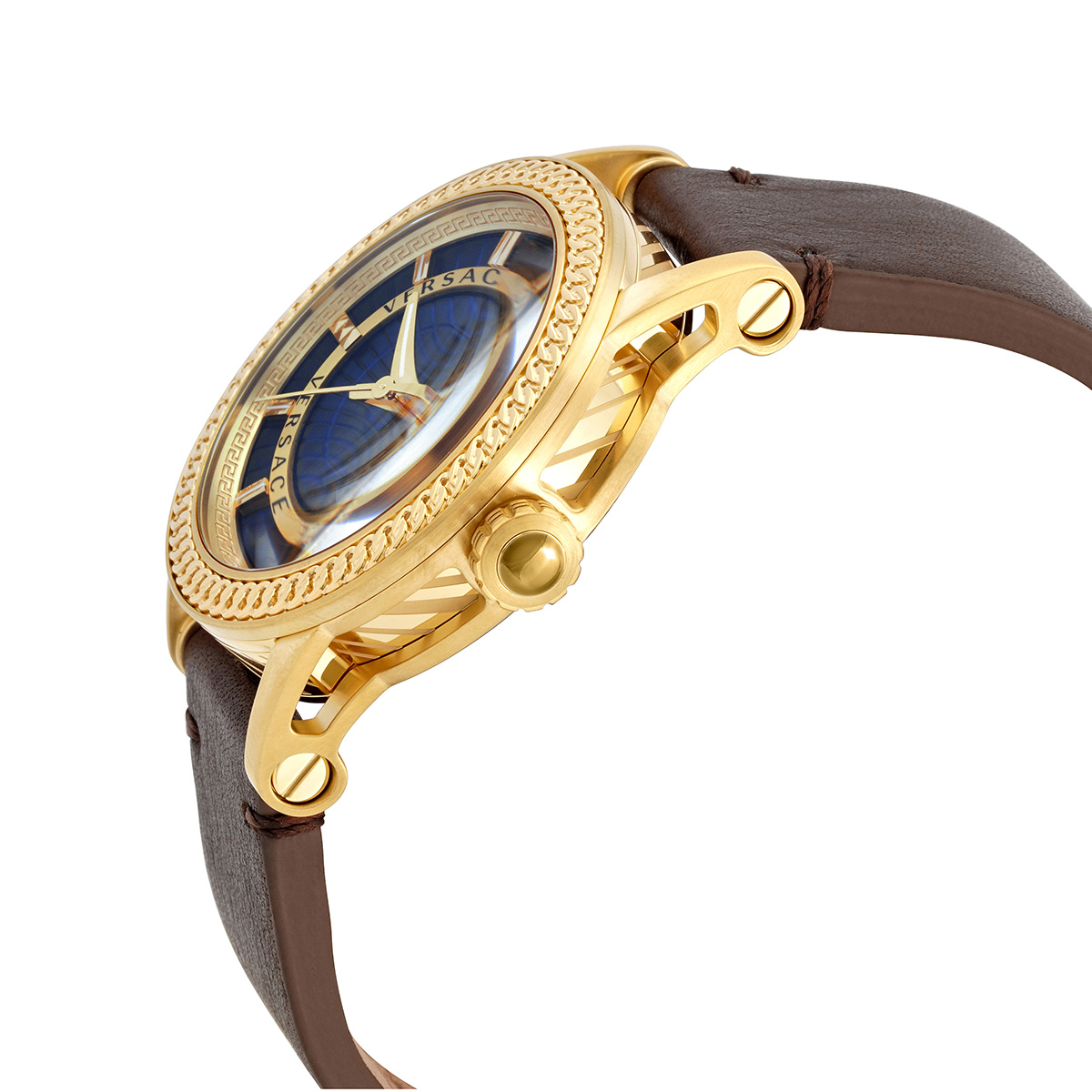 Versace Code Quartz Blue Dial Men's Watch VEPO00220 - Watches, Code ...
