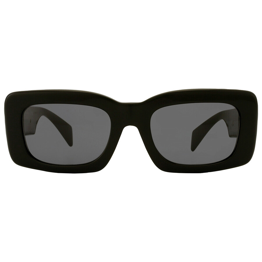 Versace Dark Grey Rectangular Ladies Sunglasses VE4444U GB1/87 54 ...